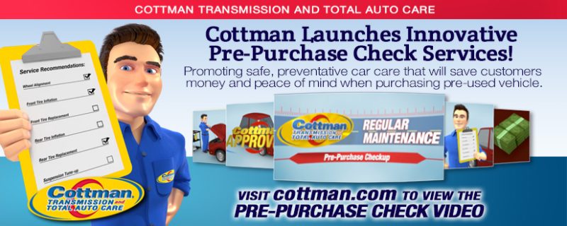 Cottman Transmission and Total Auto Care Launches Innovative Pre ...