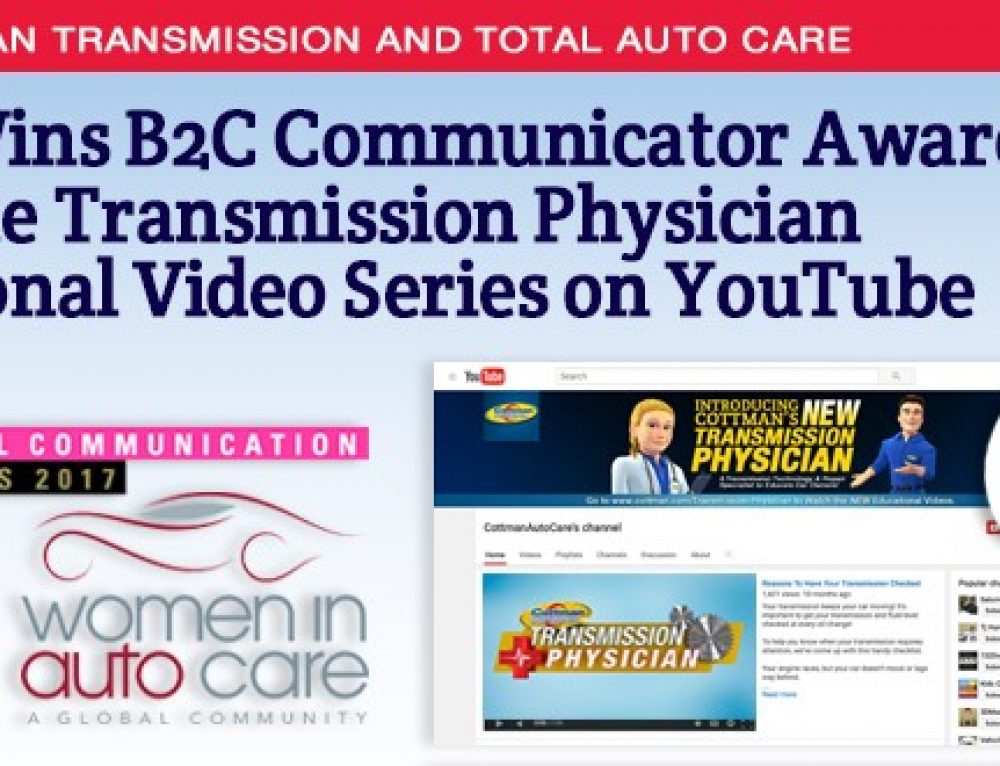 Cottman Transmission and Total Auto Care Shares Practical Back-to ...